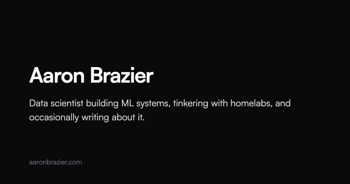 Homelab Infrastructure - Projects